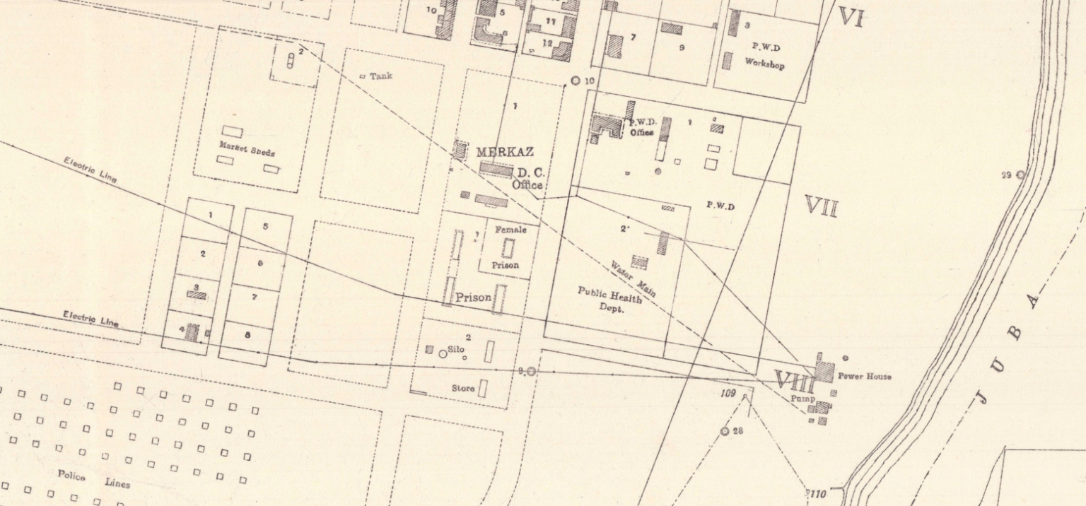Juba in Maps, 1938 - 1949 - Juba in the Making