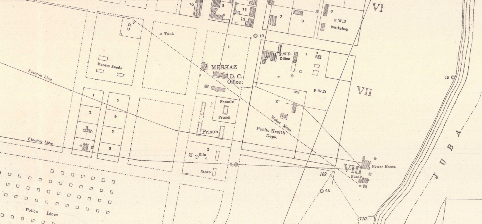 Juba in Maps, 1938 - 1949 - Juba in the Making